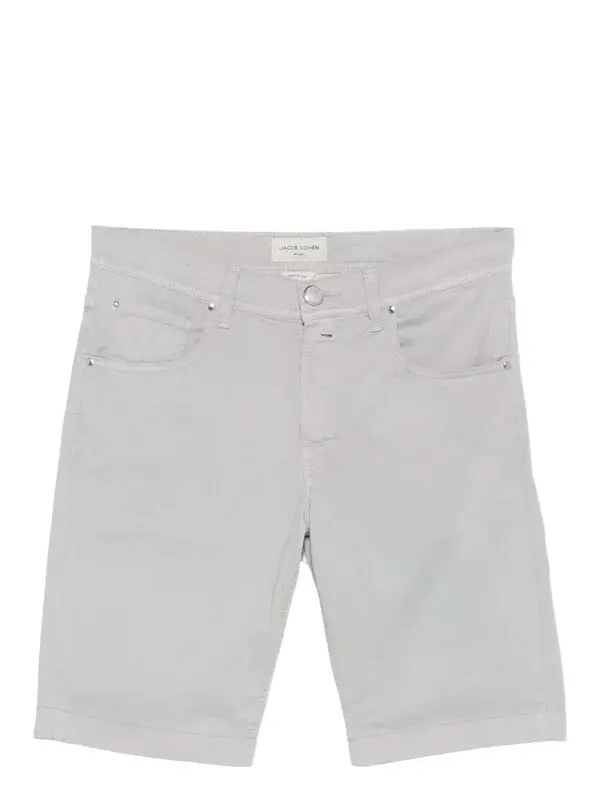 Jacob Cohen Nicolas Logo-patch Shorts - Grey
