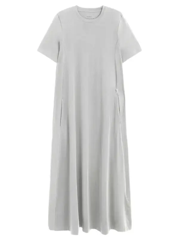 ECOALF Elettra Short-sleeve Midi Dress - Grey