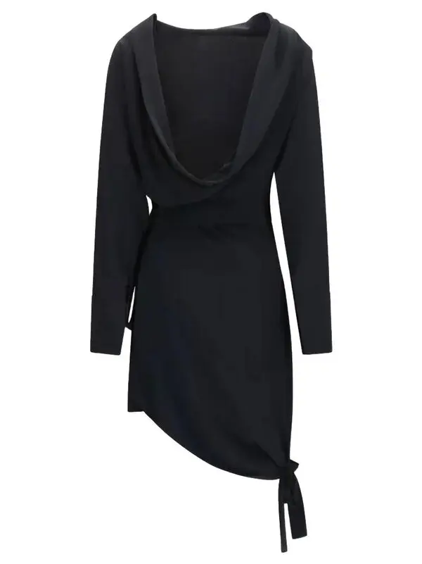 FRANCESCO MURANO Chamisier Asymmetric Dress - Black