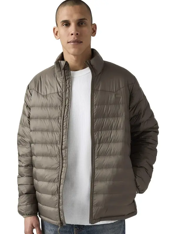 LEVI'S Devin Down Packable Puffer Jacket - Bungee Cord