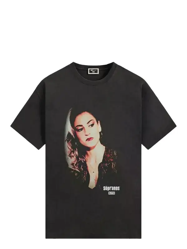 Kith X The Sopranos Adriana Vignette T-shirt - Black