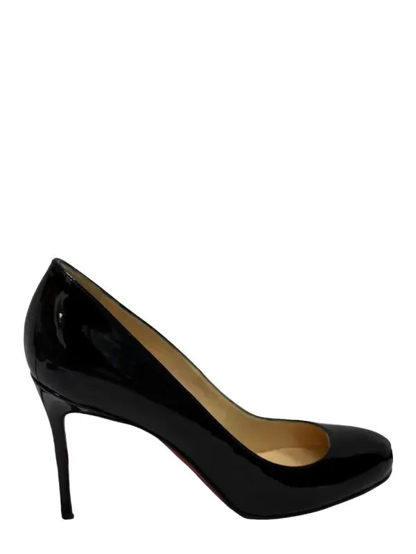 CHRISTIAN LOUBOUTIN Fifi Round-toe Pumps - Black