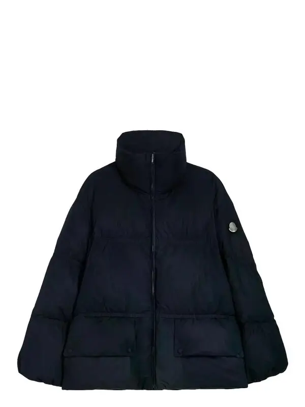 JIL SANDER Quilted High-neck Jacket - Blue