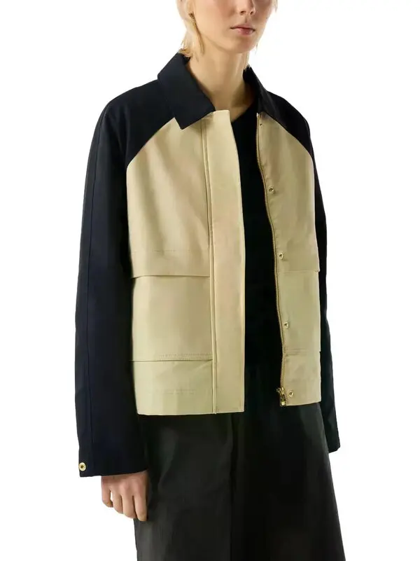 Hunter Recrafted Cropped Jacket - Neutrals