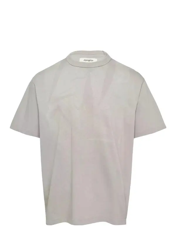 JIYONGKIM Sun-bleached T-shirt - Neutrals