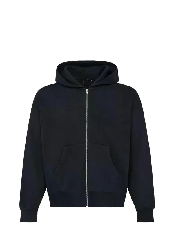 Visvim Ultimate Jumbo Zip-up Hoodie - Black