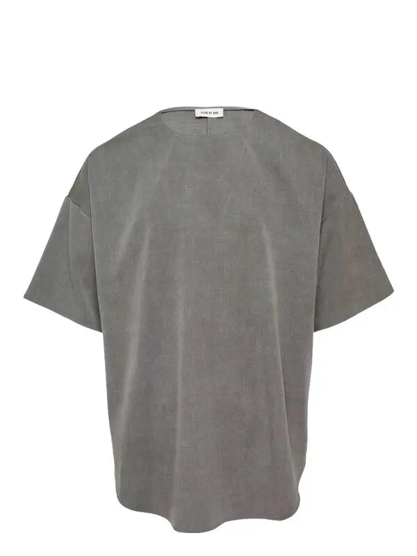 Fear Of God Drop-shoulder T-shirt - Grey