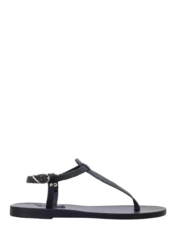 ANCIENT GREEK SANDALS Lito Buckle-fastening Sandals - Black