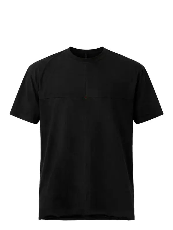MA+ Cross-stitch Short-sleeve T-shirt - Black