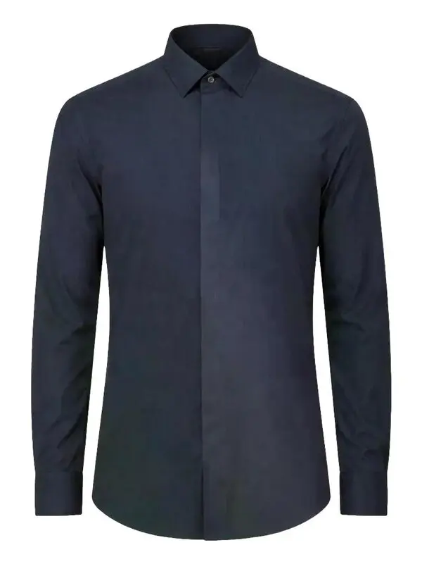 ANTONY MORATO Concealed-button Shirt - Blue