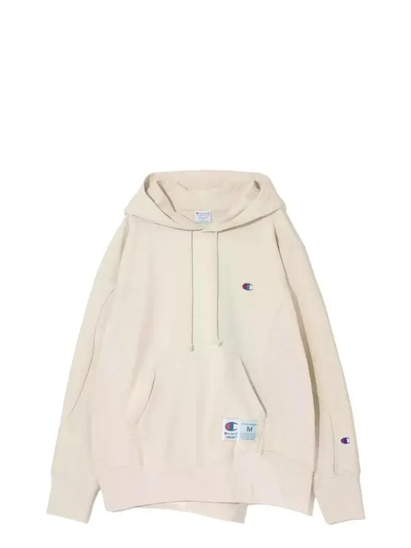 Undercover X Champion Logo-patch Hoodie - Neutrals