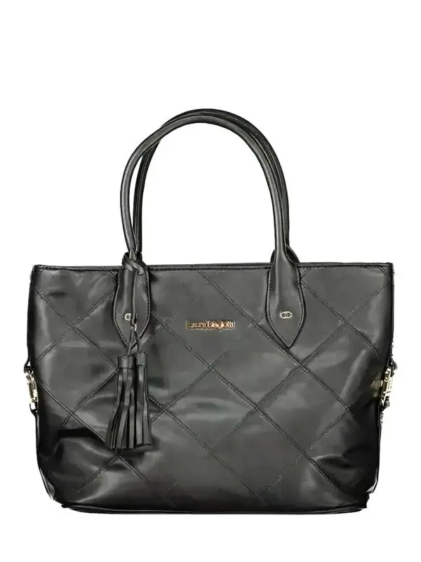 LAURA BIAGIOTTI Quilted Tote Bag - Black