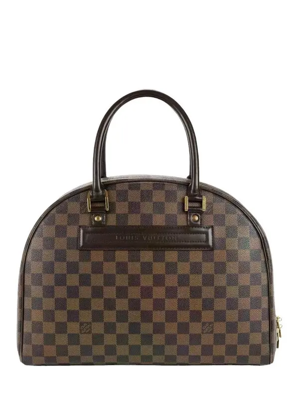 LOUIS VUITTON Nolita Damier Ebene Tote Bag - Brown