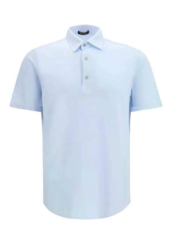 Loro Piana Brenna Polo Shirt - Blue