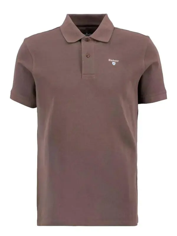 Barbour Sports Short-sleeved Polo Shirt - Brown