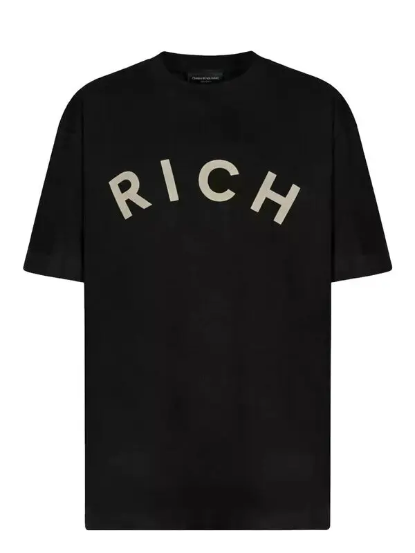 John Richmond Logo-print T-shirt - Black