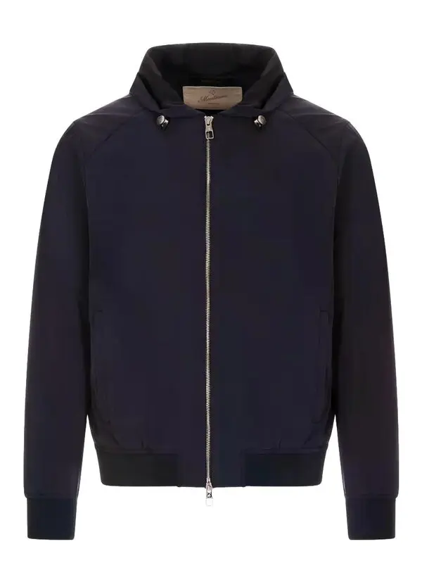 MONTECORE Hooded Zip-up Jacket - Blue