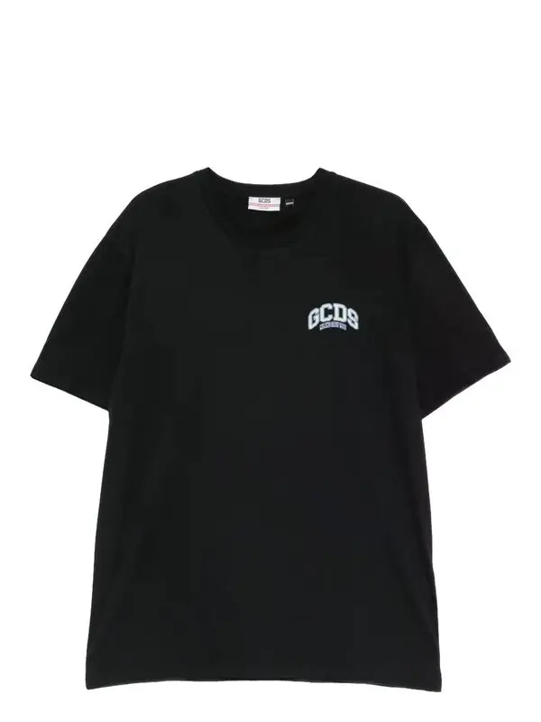 Gcds Logo-print T-shirt - Black