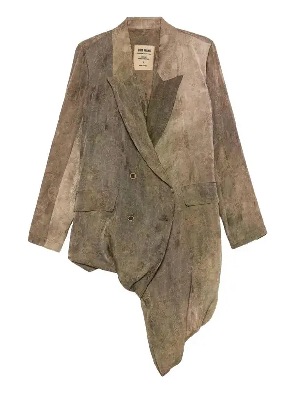 UMA WANG Kasiia Double-breasted Blazer - Brown