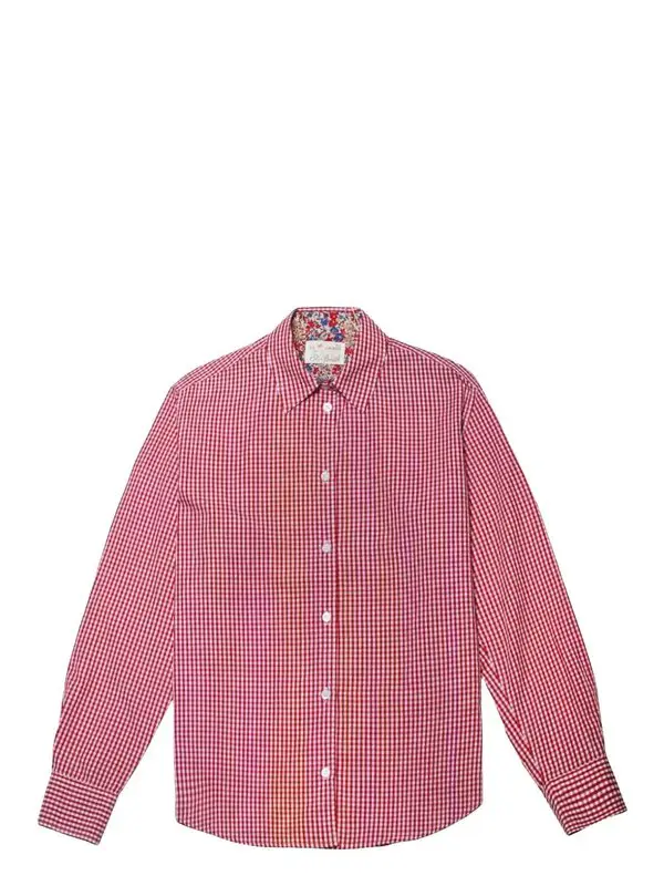 MC2 SAINT BARTH Gingham Shirt - Red