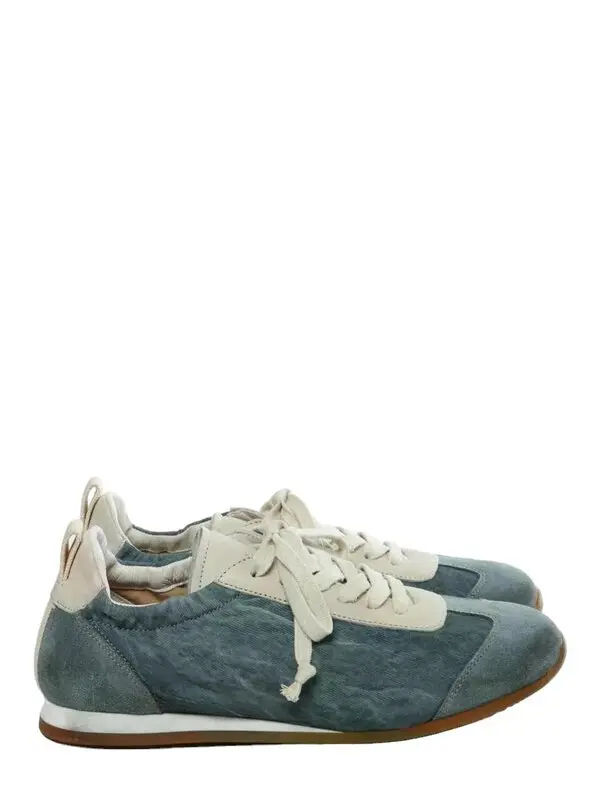 UMA WANG Panelled Sneakers - Blue