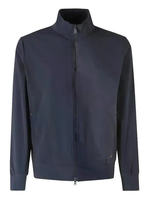 SAVE THE DUCK High-neck Zip-up Jacket - Blue