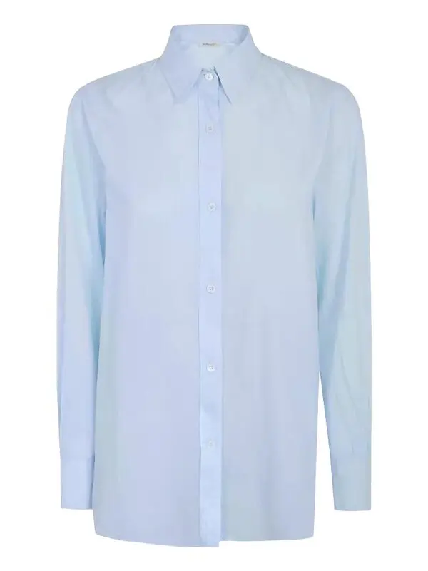 ARCHIVIO '67 Button-up Long-sleeve Shirt - Blue