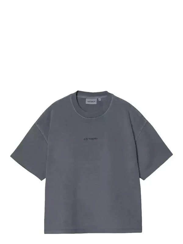 Carhartt Work In Progress Benton Embroidered-logo T-shirt - Grey