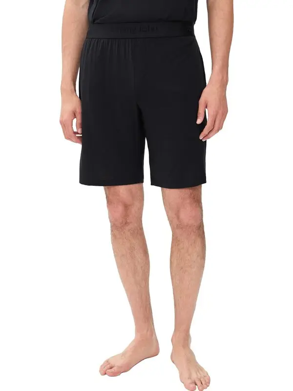 Tommy John Second Skin Sleep Shorts - Black