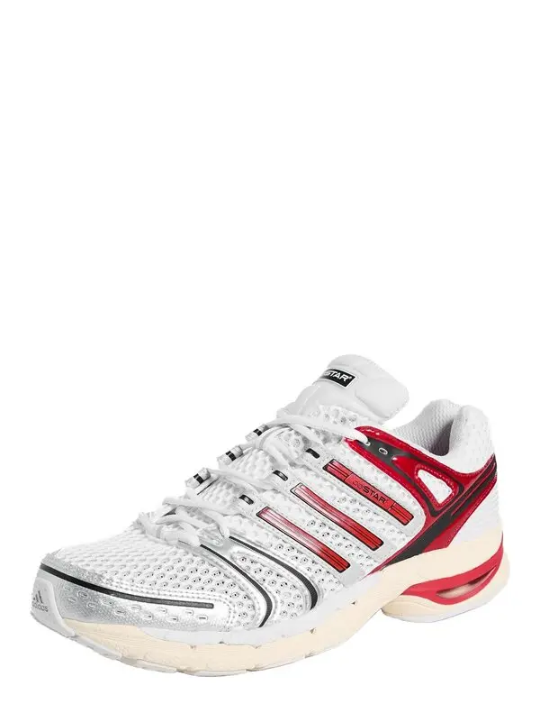 Adidas Adistar Control 5 Sneakers - White/better Scarlet/dash Grey