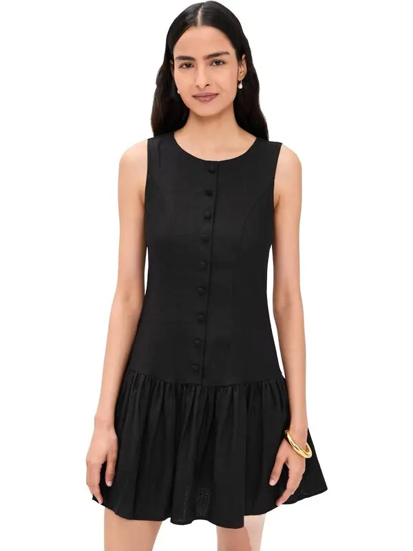 WAYF Martini Mini Dress - Black