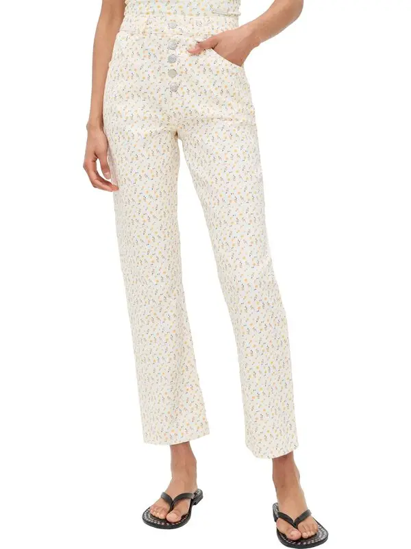 HOUSE OF SUNNY Cup Jessie Denim Jeans - Butter