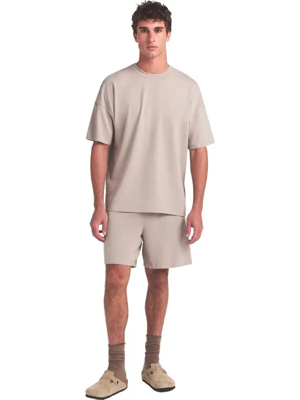 SKIMS Relaxed Jersey Lounge Shorts - Linen