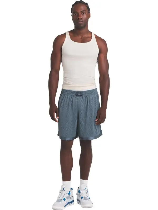 SKIMS Mesh Sports Short - Zircon