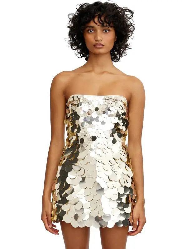 Significant Other Jorja Mini Dress - Champagne