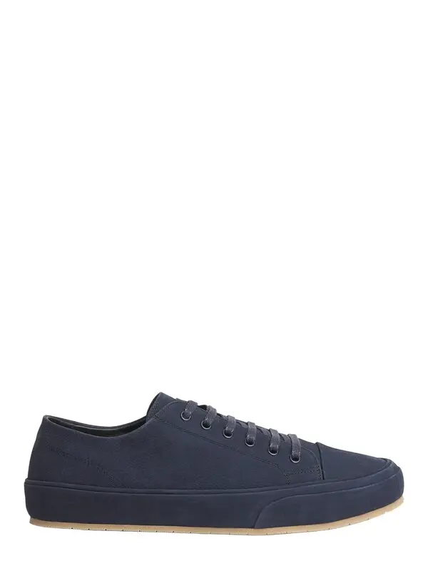 Brioni Stitch’n Turn Nubuck Leather Sneakers - Blue