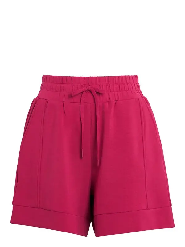 Varley Atrium High-rise Shorts - Burgundy