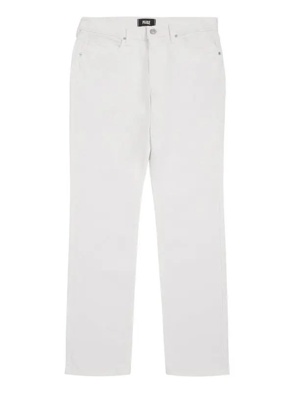 Paige Normandie Straight Jeans - White