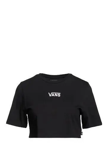 VANS Cotton Crop T-shirt - Black