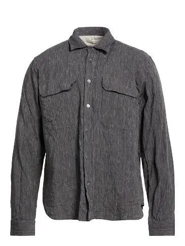 Crossley Shirt Size Linen, Cotton - Grey