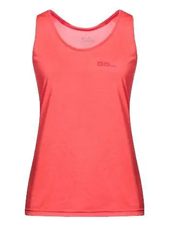 JACK WOLFSKIN Polyester Tank Top - Red
