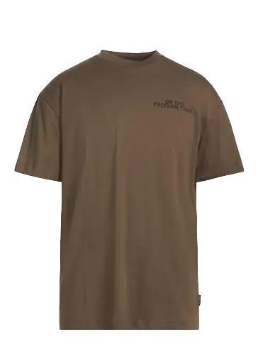 JACK WOLFSKIN T-shirt Size Organic Cotton - Brown