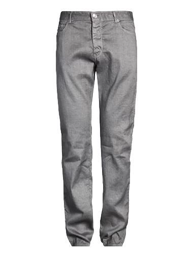 120% Lino Linen Tapered Leg Pants - Grey