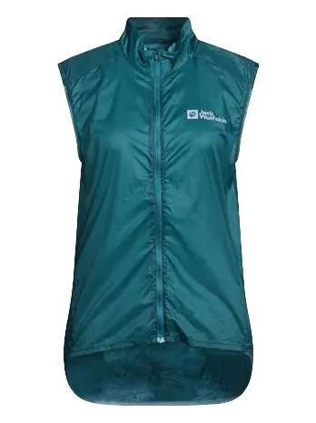 JACK WOLFSKIN Sleeveless Shell Vest - Green