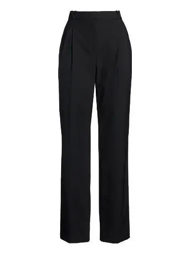 THE GARMENT Straight Leg Crepe Pants - Black