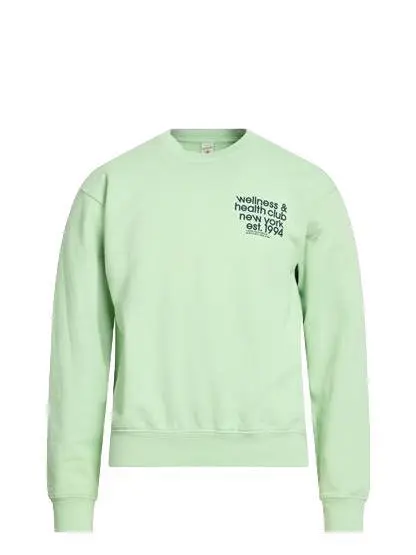 SPORTY & RICH Sweatshirt In Light Cotton - Green