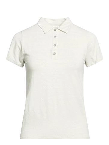 Crossley Linen & Elastane Polo Shirt - Light Grey