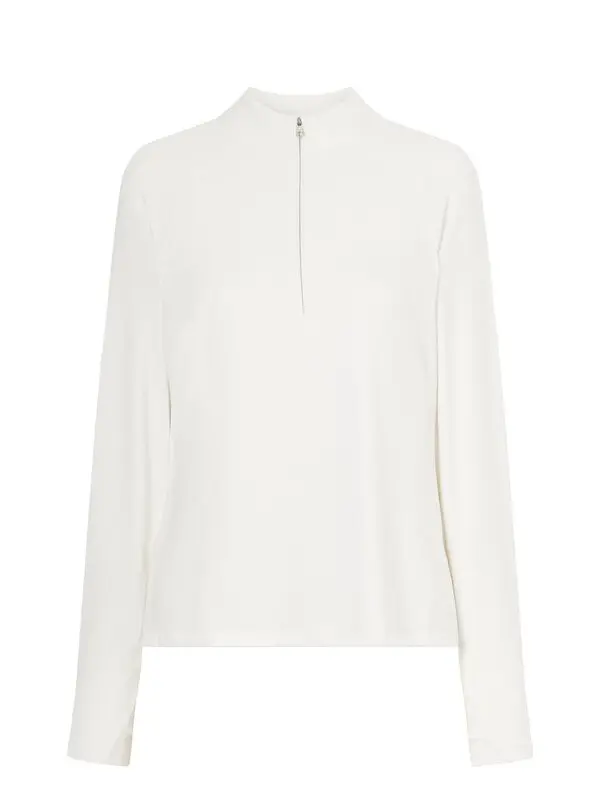 Varley Amren Half-zip Top - White