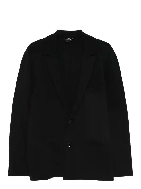 TOM FORD Long-sleeves Blazer - Black