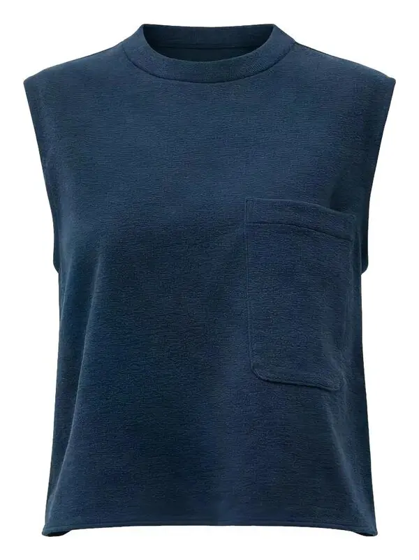TWP Pocket Tank Top - Blue